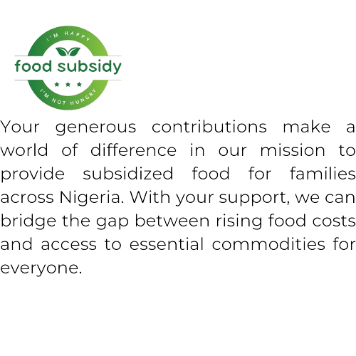 Support Us - foodsubsidy